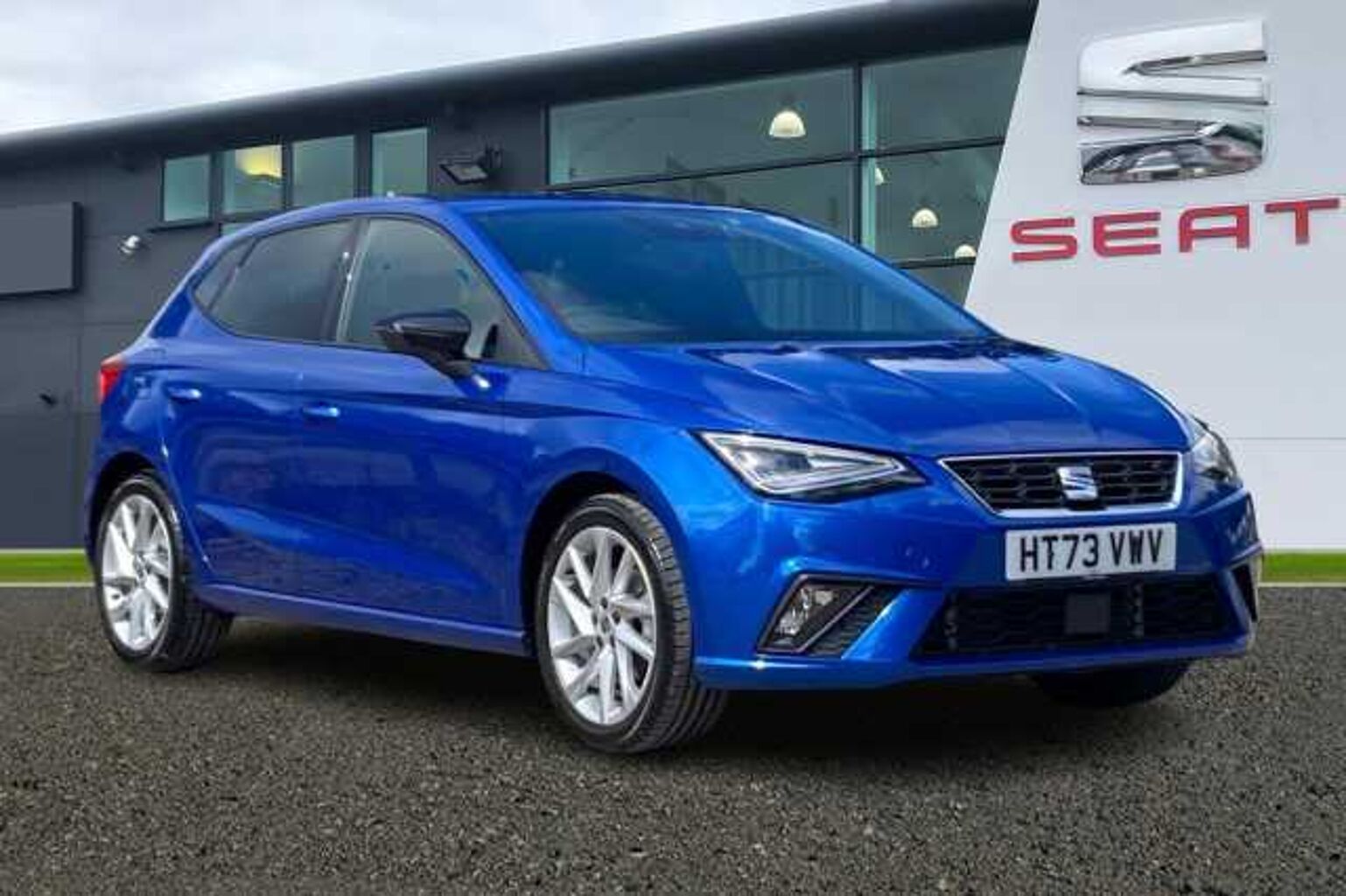 Find A Used Blue SEAT Ibiza 1.0 TSI (110ps) FR DSG 5-Door in Portsmouth ...